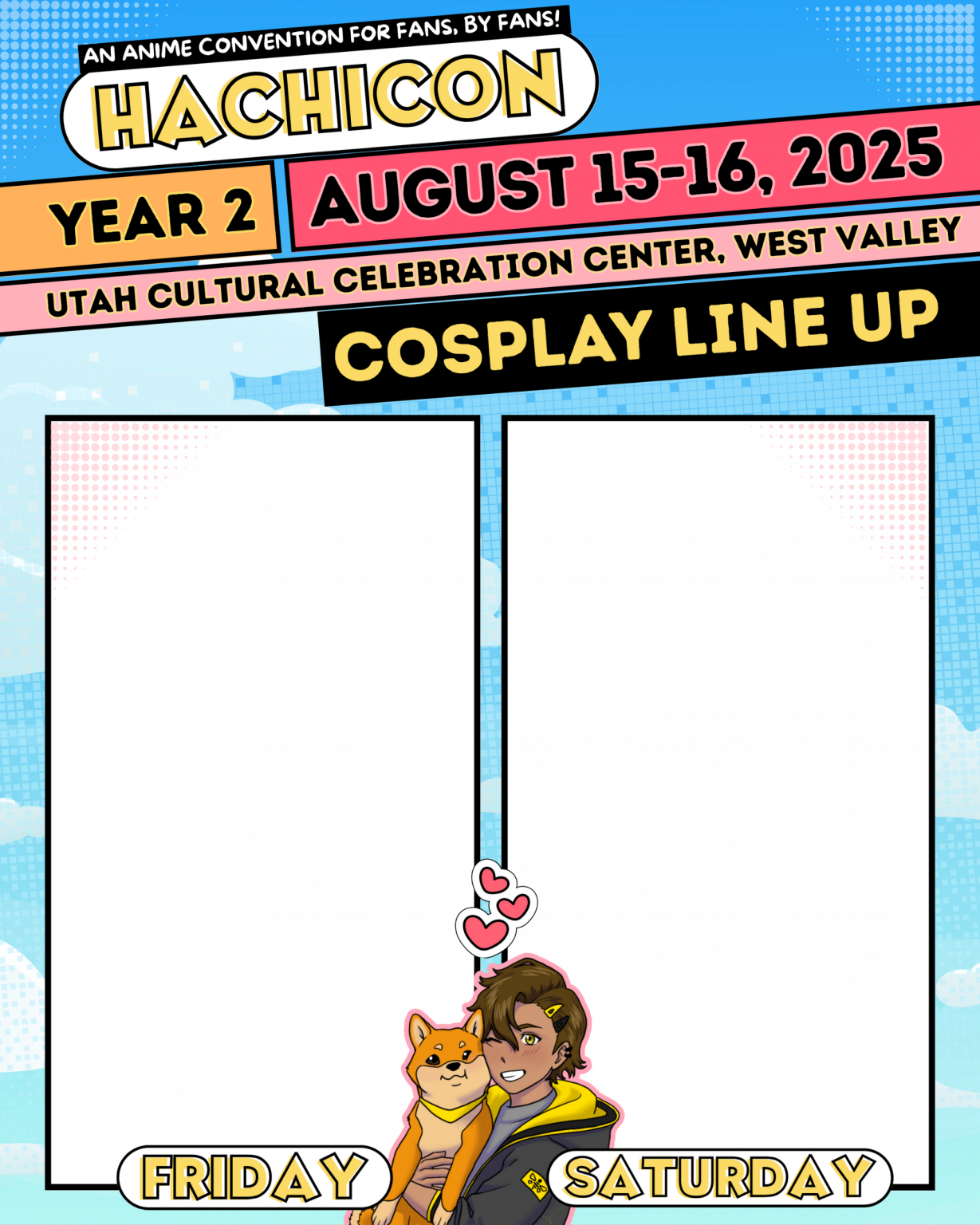 Cosplay Line Up Frames – Utah Hachicon