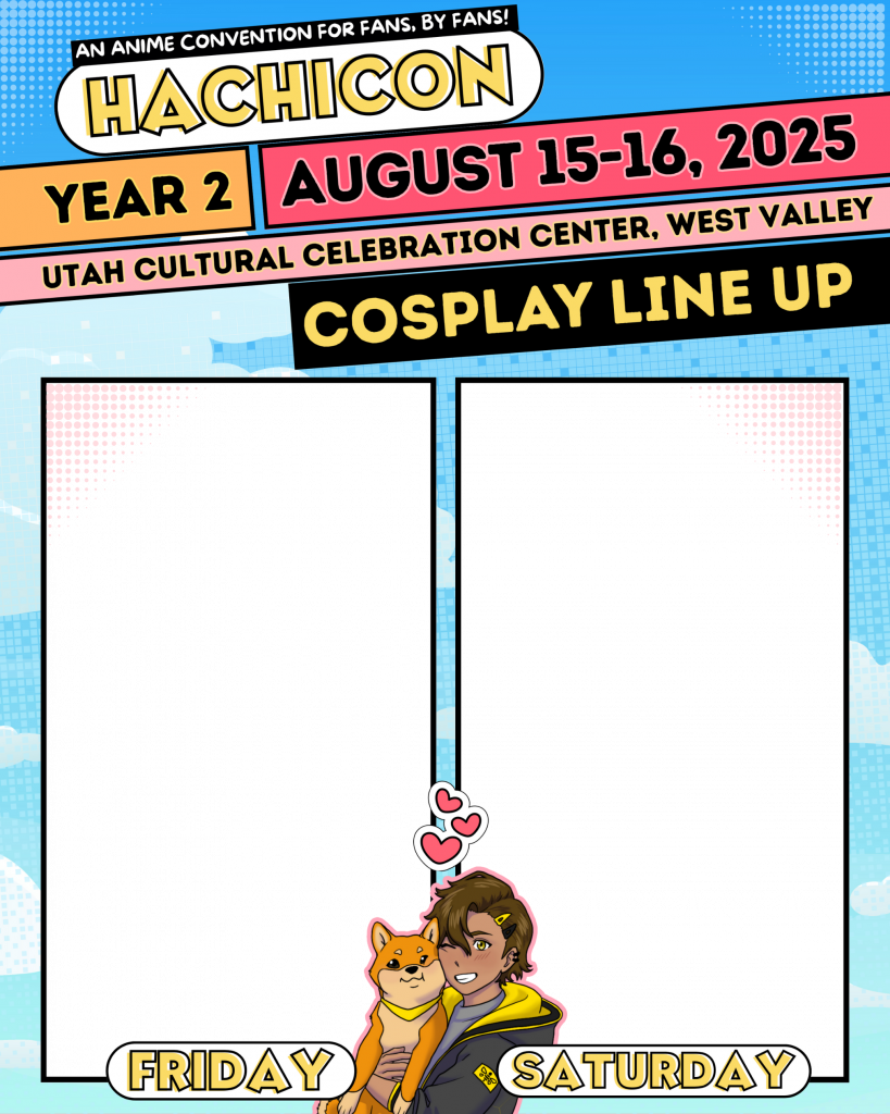 Cosplay Line Up Frames – Utah Hachicon